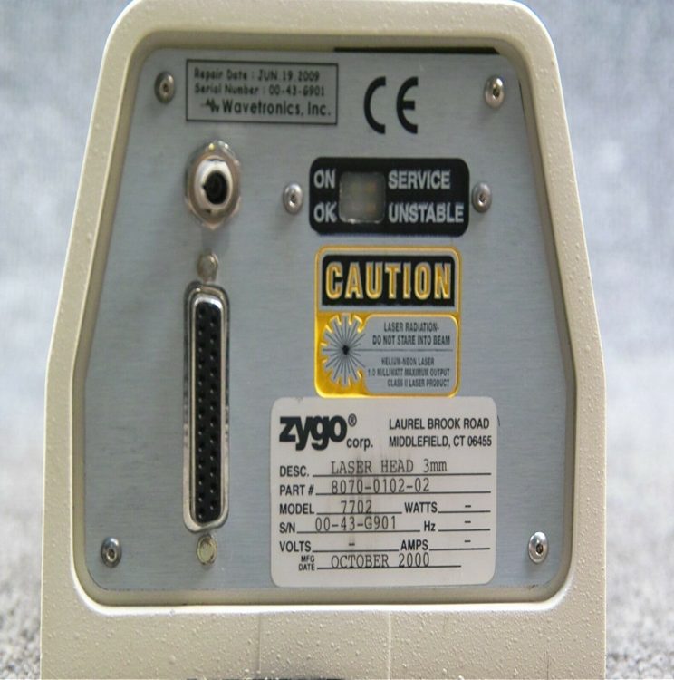 ZYGO 7714 8070-0278-01 industrial laser - Yuanmiao Automation